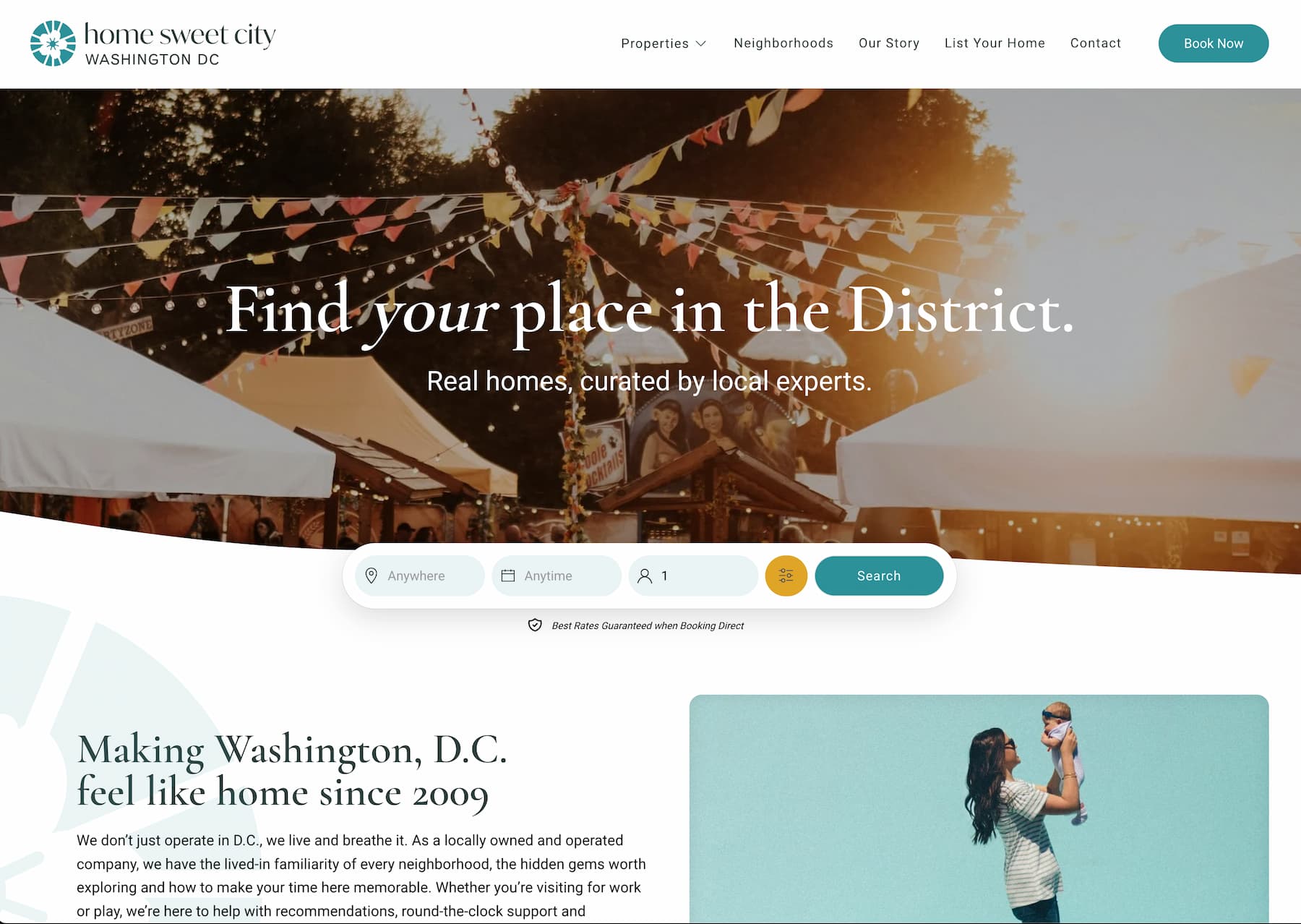 Guest Dashboard - Home Sweet City
